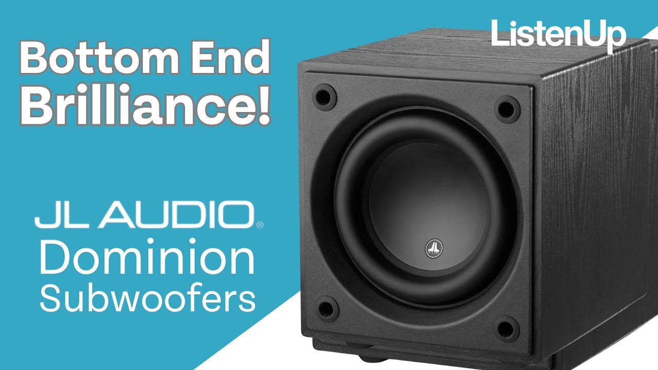 Amazing Sound & Build | JL Audio Dominion d108 - YouTube