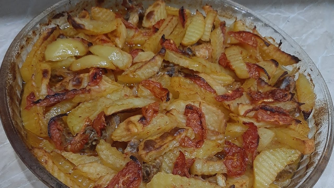 Sobada hazırlanan toyuq kartof yemeyi. - YouTube