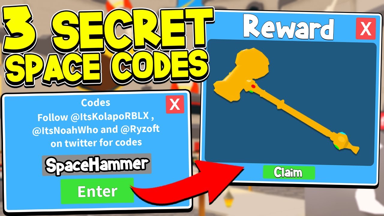 3 Secret FREE GOLDEN HAMMER Codes! Mining Champions Roblox - YouTube