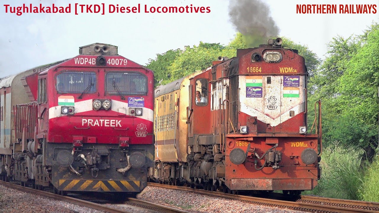 13-in-1 Hi-SPEED DIESEL ELECTRIC TRAINS| HIGH RISE PANTO IN DELHI ...