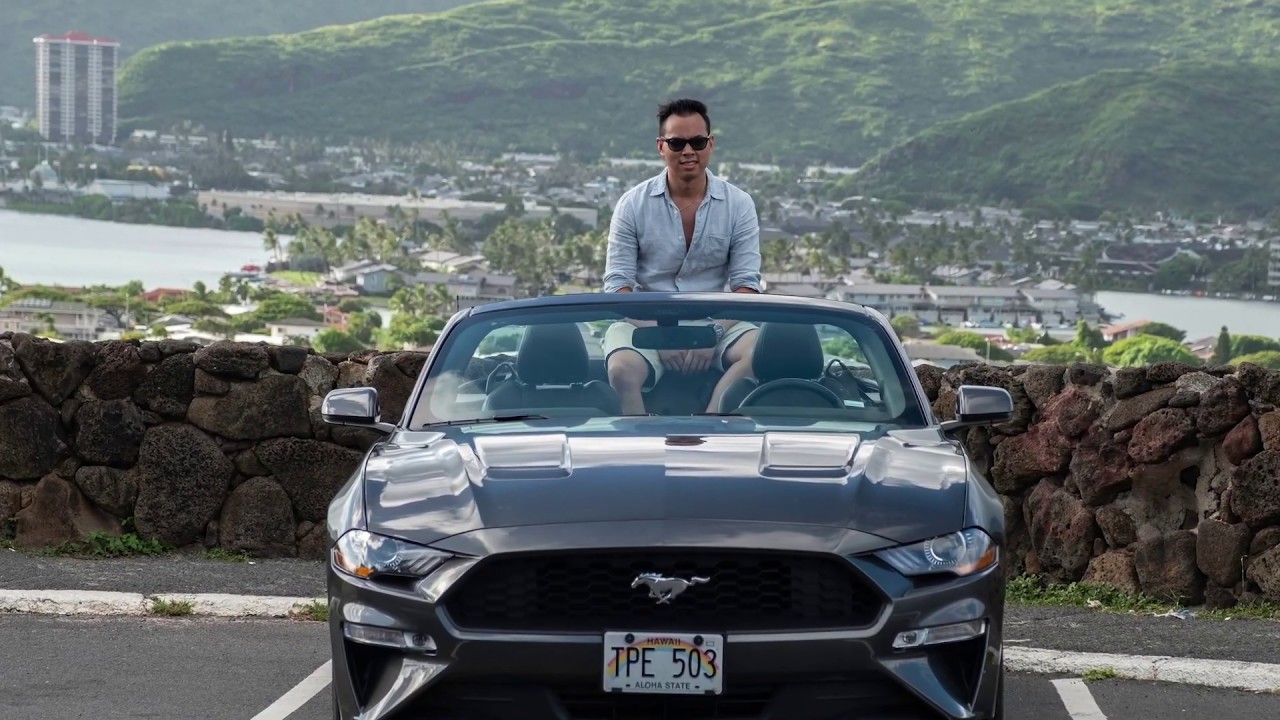 Mustang Convertible - Hawaii Driving Fun - YouTube