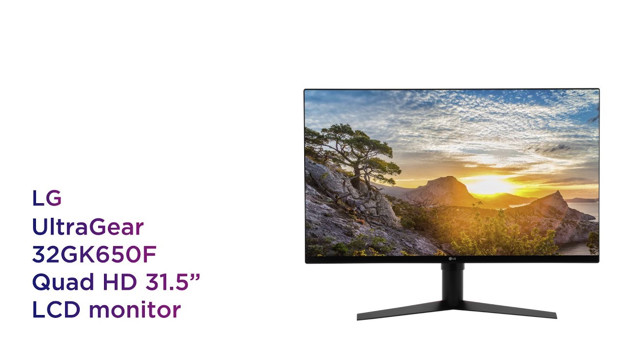 LG UltraGear 32GK650F Quad HD 31.5” LCD Monitor - Black | Product ...