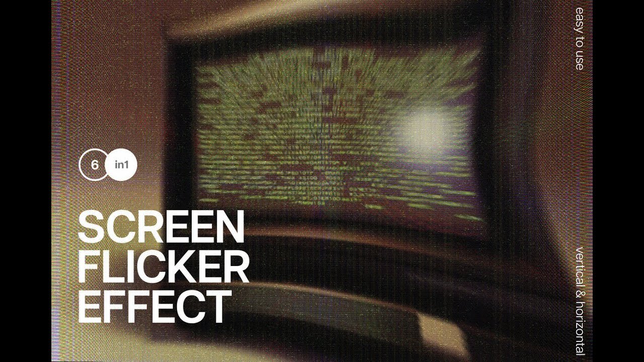 CCTV Screen Flicker Effect Download - YouTube