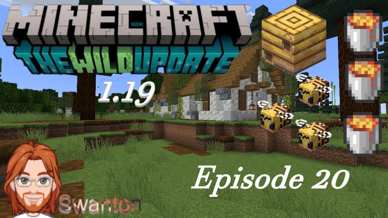 #20 Usine a Lave et premières ruches Minecraft 1 19 2 - YouTube