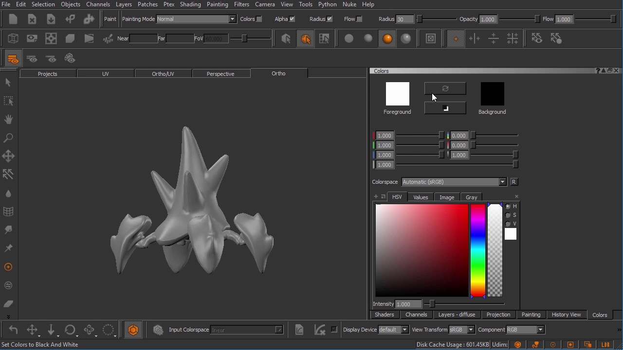 Maya to Mari M2.2 | Using The Mari Interface - YouTube