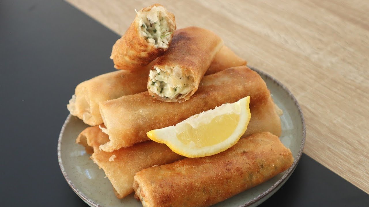 Bourek au poulet et au fromage très facile et rapide à faire ! - YouTube