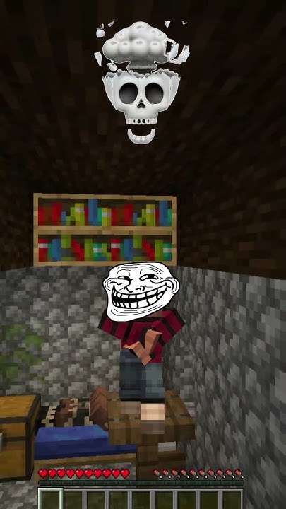 Пока он СПАЛ Я его ☠️ майнкрафт Minecraftshorts Shorts Youtube