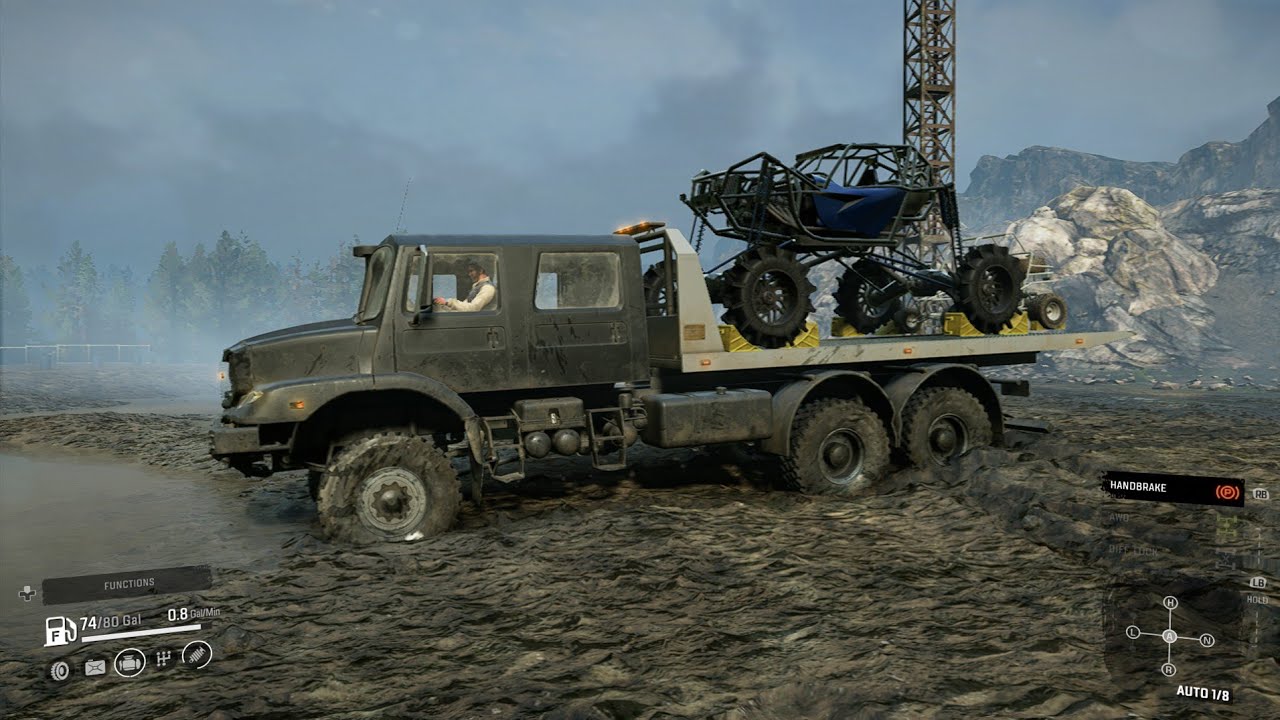 Snowrunner - Rollback Tow Truck Mod is Here! - YouTube