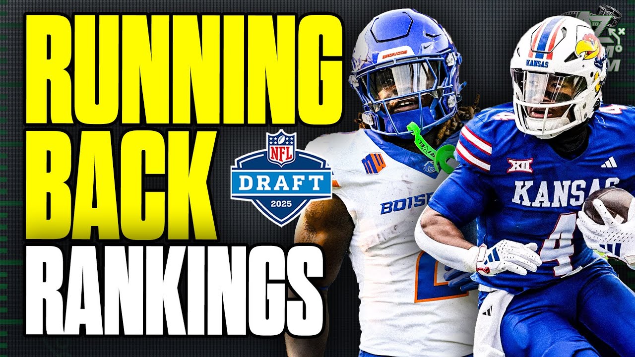 Ranking The Top Running Back Prospects In The 2025 NFL Draft - YouTube