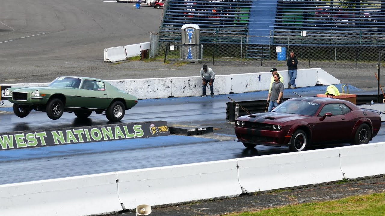 Chevrolet Versus Dodge Drag Racing Compilation At Pacific Raceways Kent ...