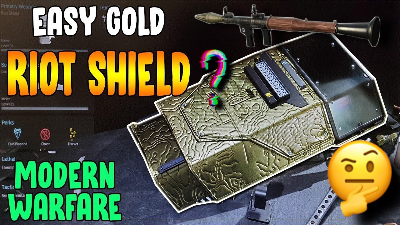 Call of Duty GOLD Riot Shield "Road to Damascas" Part 1 LIVE ...