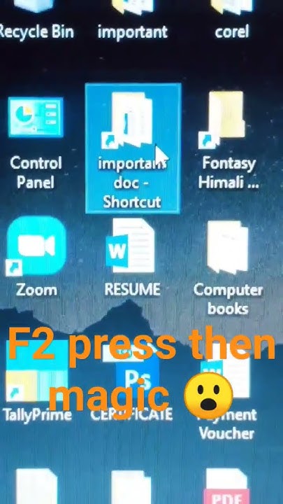 rename folder name shortcut key #shorts##youtubeshorts #viral #trending ...