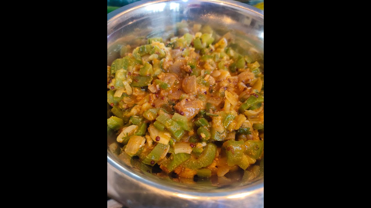 Easy Ridge gourd/Heerekai/Beerakai curry - YouTube