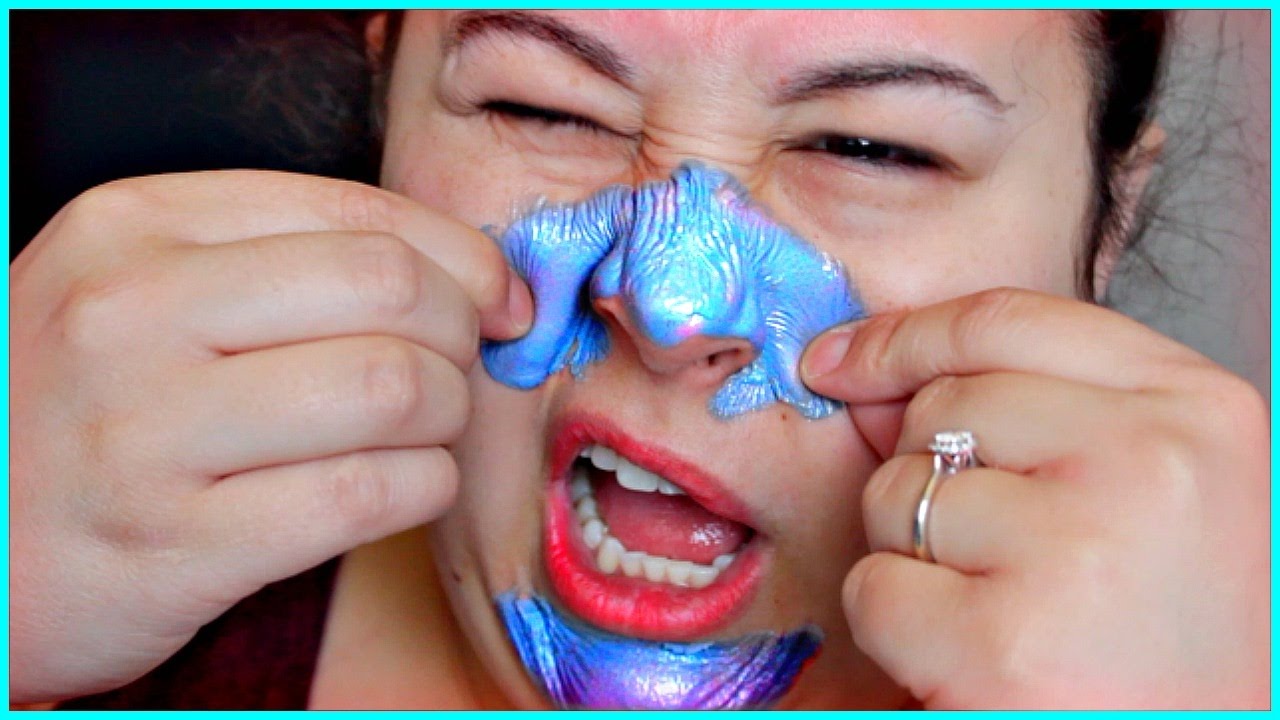 HELL-PORE CLEAN UP MASK | WORLDS MOST PAINFUL FACE MASK? - YouTube