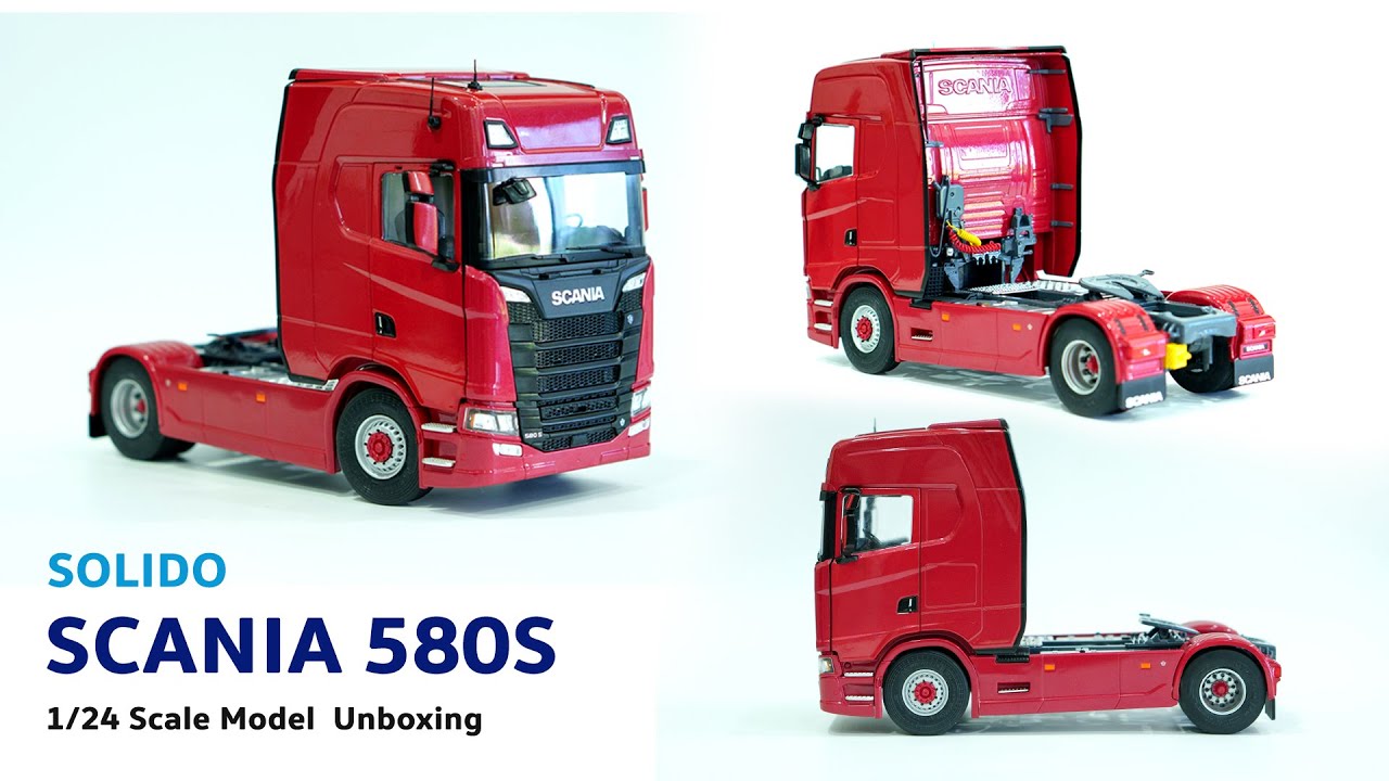 Solido Truck Edition SCANIA 580S 1:24 Scale Model | Scania 580S| Solido ...