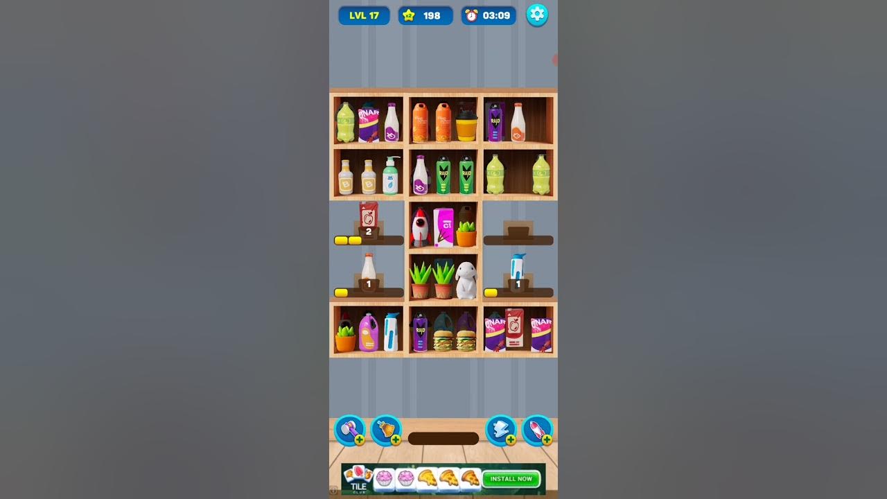 Stuff Sort - Sorting Master Level 17 Gameplay Walkthrough Android IOS - YouTube