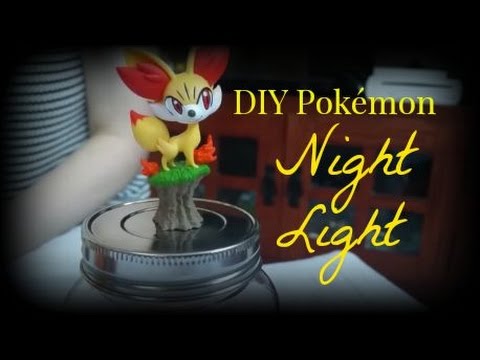 DIY Pokémon Night Light Jar | PokéFan DIY's, Crafts, and Snacks - YouTube
