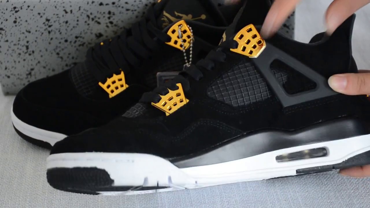 Air Jordan 4 Royalty First Look From Salableproduct - YouTube