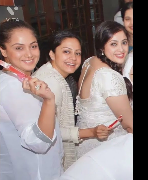 Actress Simran, Meena and Jyothika ️ 3 angles in one frame😇 #shorts - YouTube