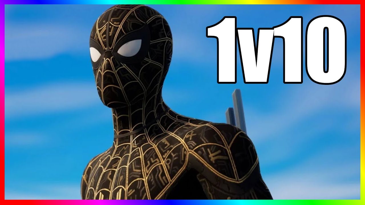 Fortnite 1v10 Squads Clutch WIN! - YouTube