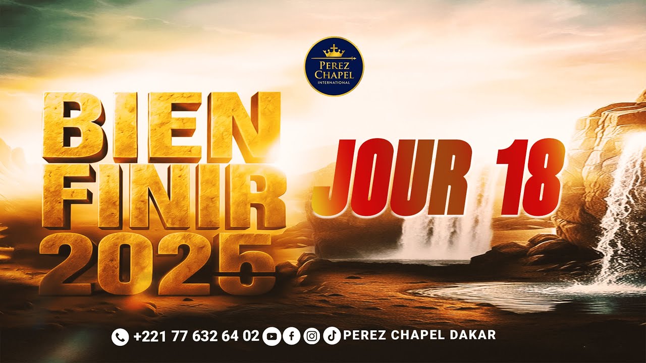 BIEN FINIR 2025 // JOUR 18 // PST Moïse MUAMBA - YouTube