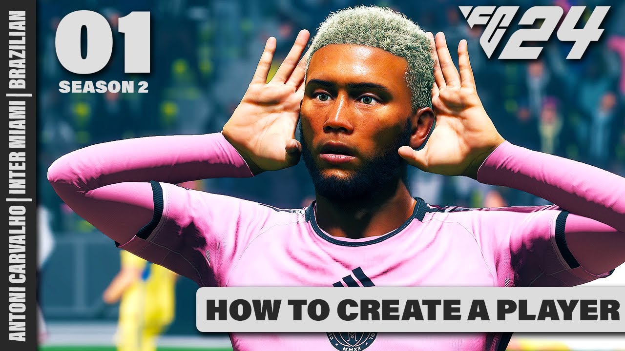FC 24 | How to Create A Good Looking Player S2E1 [] BRAZILIAN ...
