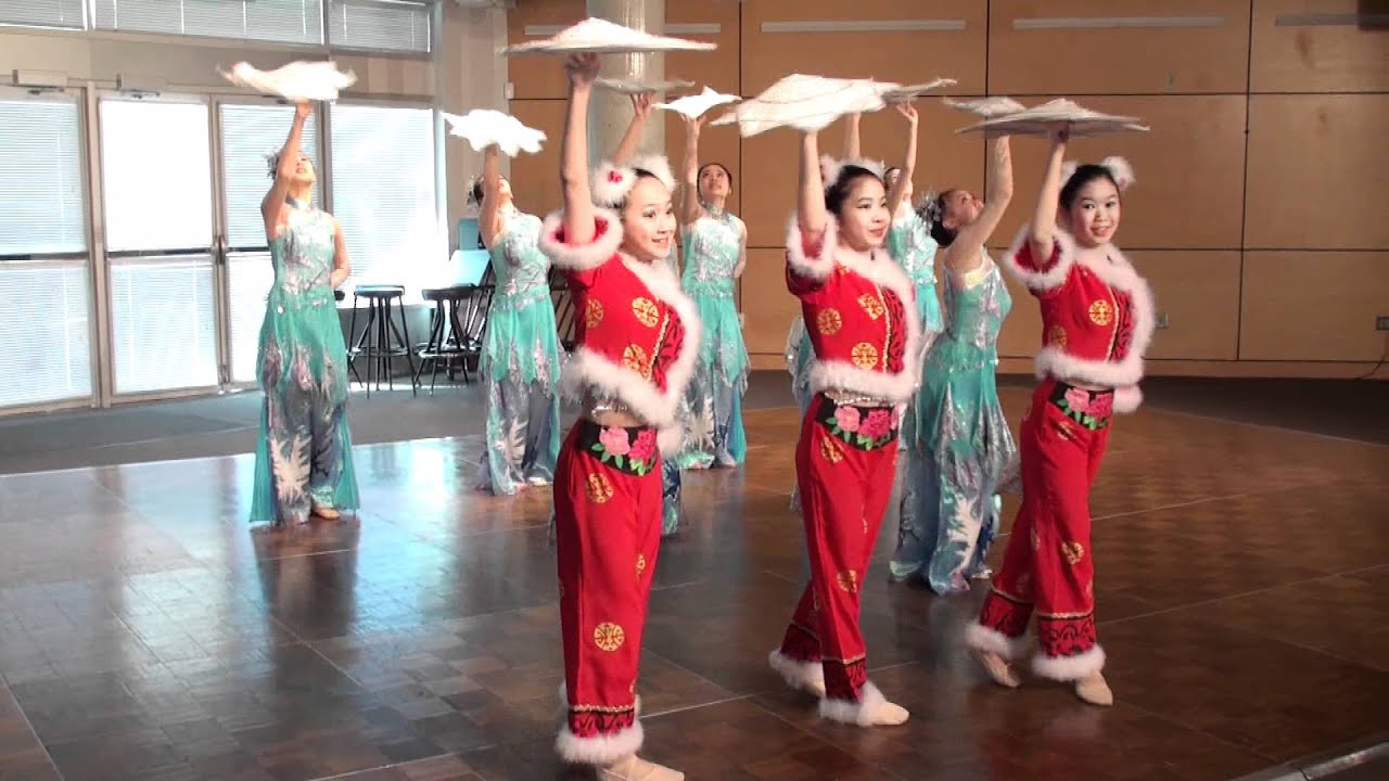 Beautiful Chinese Dance - Flying Snowflakes - Colours of Dance Academy ...