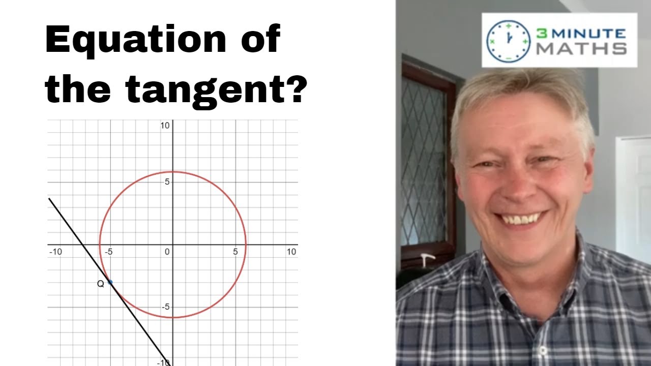 Equation of Tangent 1 - Quick Video GCSE Maths Revision - Grade 8 - YouTube
