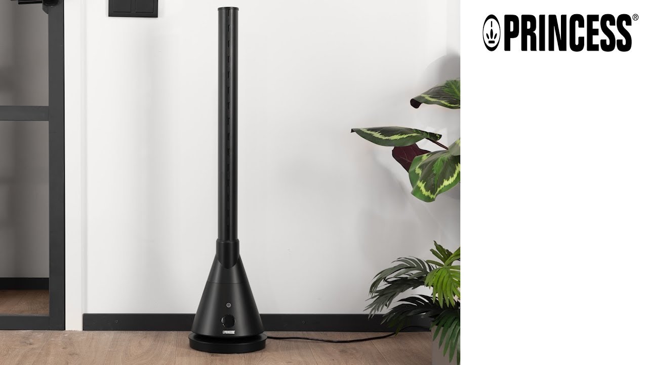 Princess 347000 Chauffage et tour de ventilation connecté - Été - YouTube