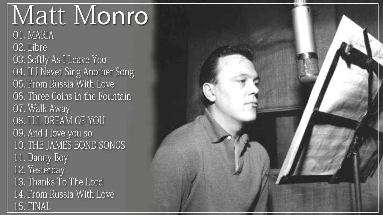 Matt Monro The Best Songs 2020 - Matt Monro Greatest Hits Full Album ...