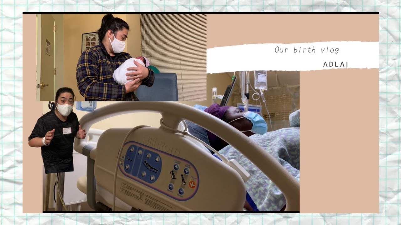 Labor and Delivery of Adlai | Our Due Date Baby (AMBW vlog) New Born ...
