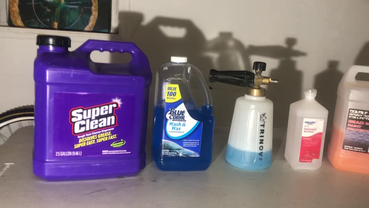 4 Simple Chemicals to Detail Interior and Exterior! - YouTube