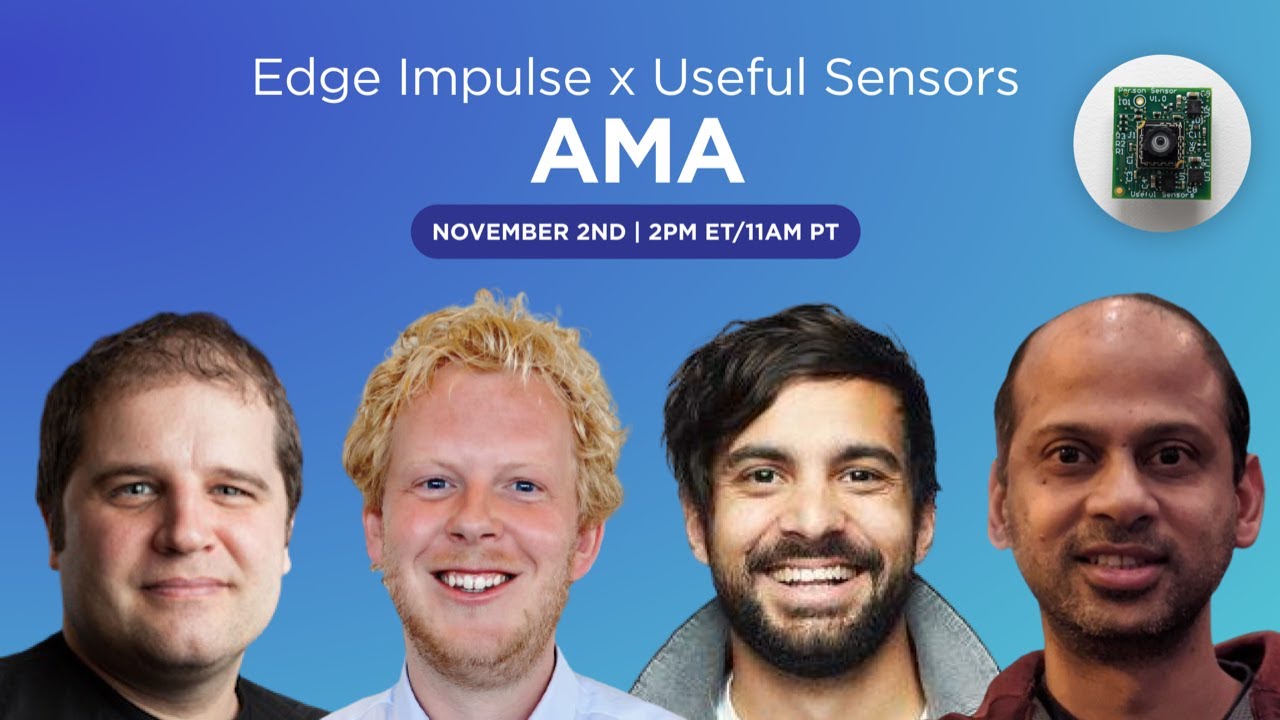Edge Impulse x Useful Sensors AMA - YouTube