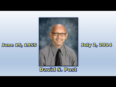 David Post - A Tribute - YouTube