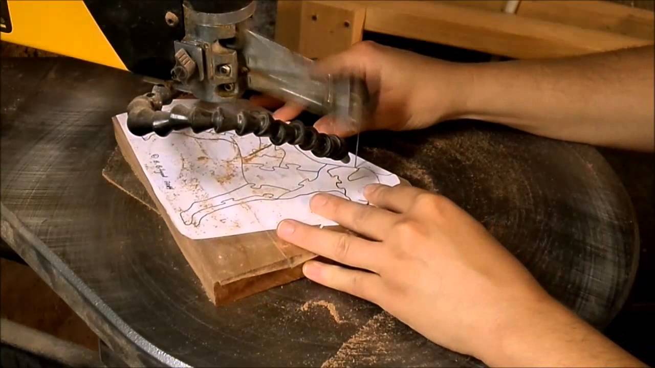 Creating a wooden puzzle: Step 2 - Cutting & Finishing - YouTube