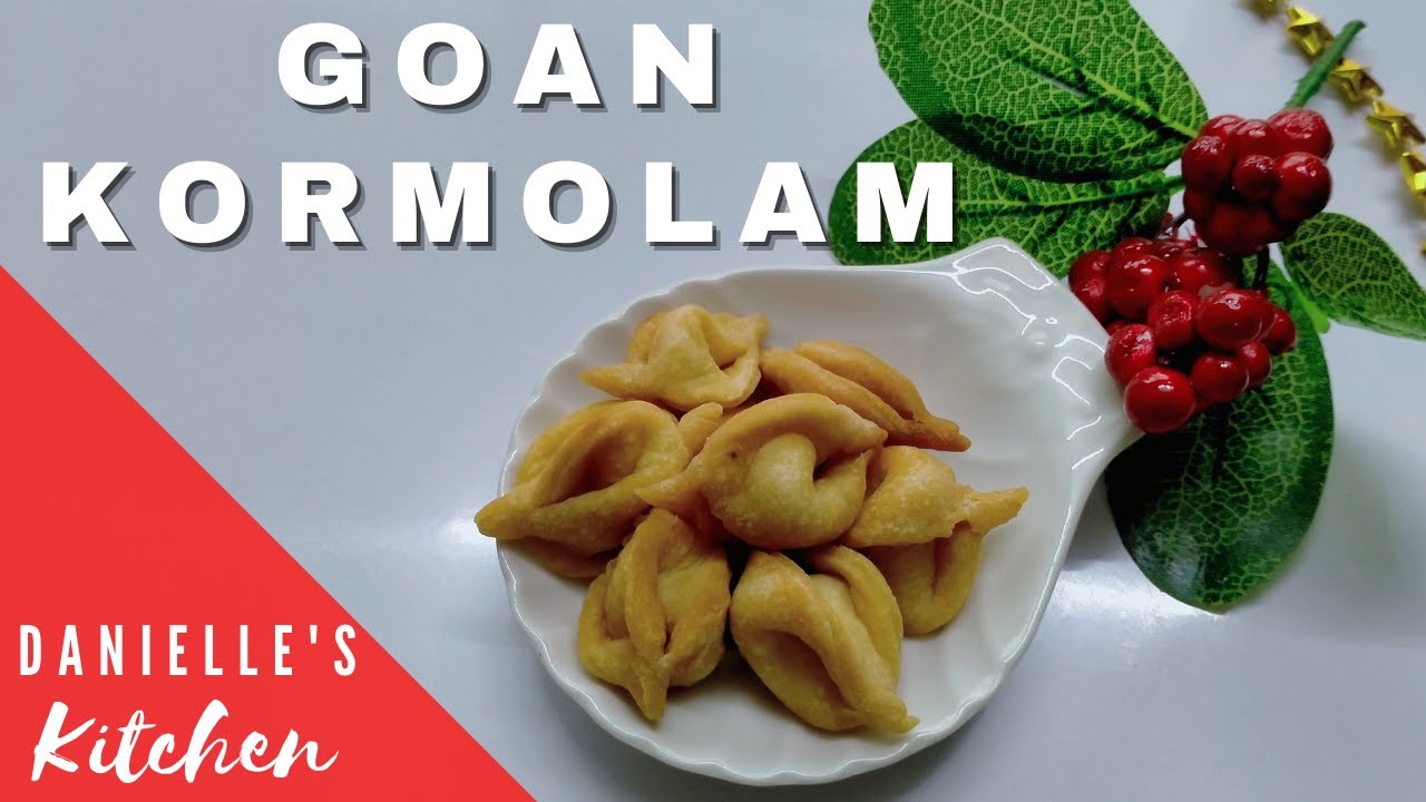 How To Make Eggless Kormolam | Goan Kuswar | Kormolas | Easy Christmas ...