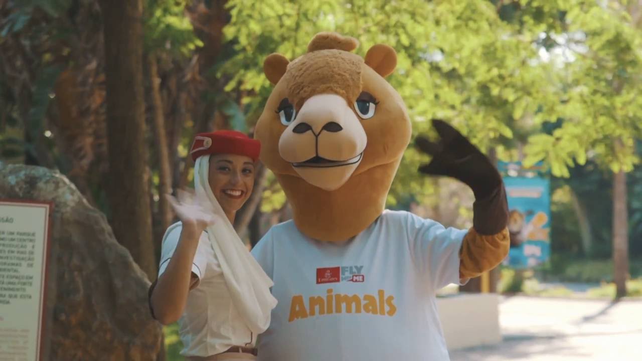 Ativação Emirates - Fly With Me Animals - YouTube