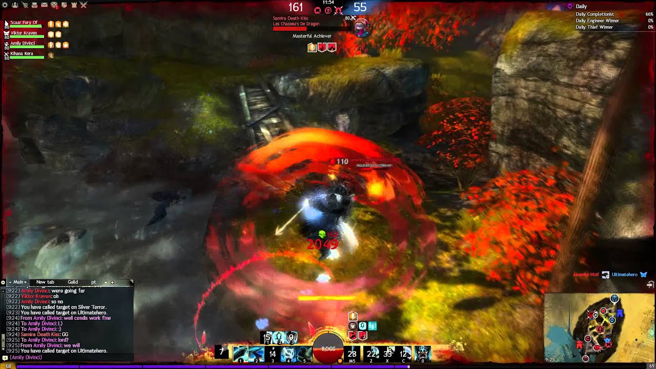Guild Wars 2 Burning Guardian pvp #3 - YouTube
