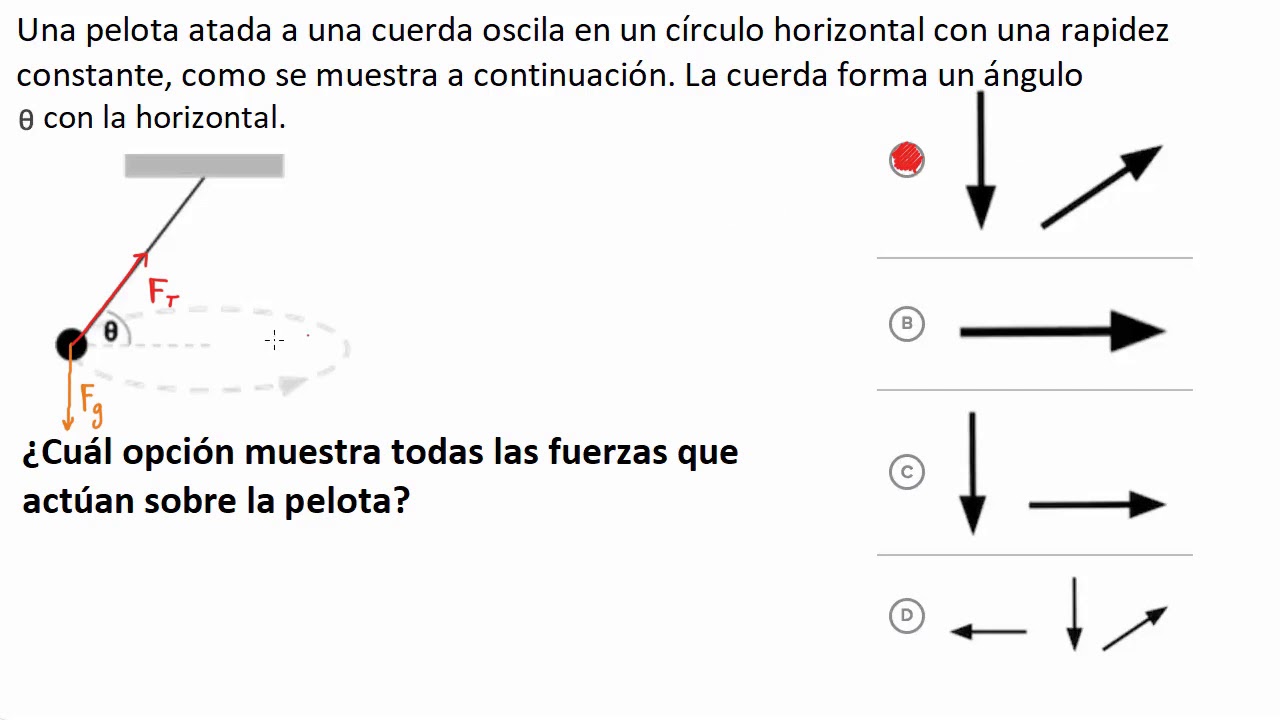 Reconocer vectores de fuerza en un péndulo | Khan Academy en Español ...