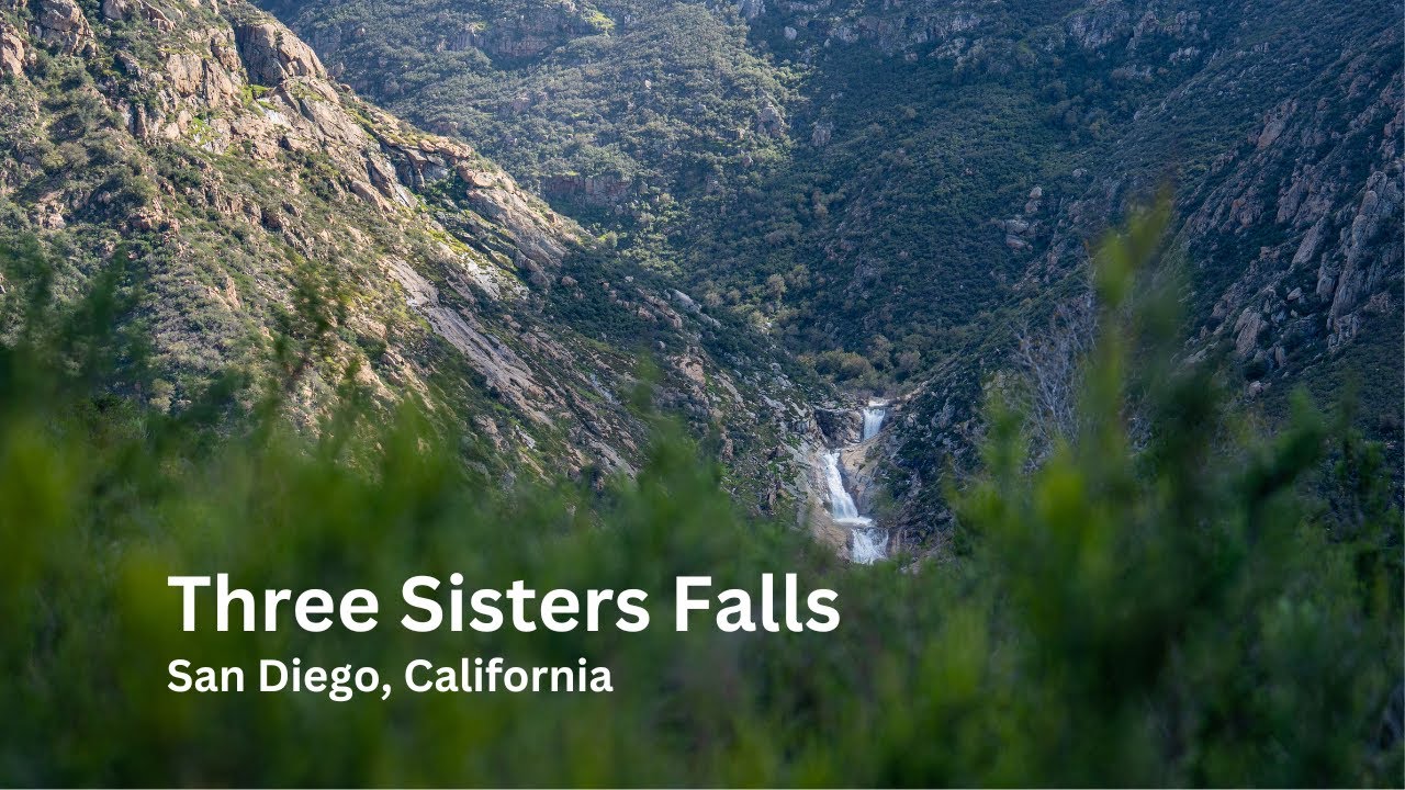 Three Sisters Falls Trail Guide San Diego - YouTube