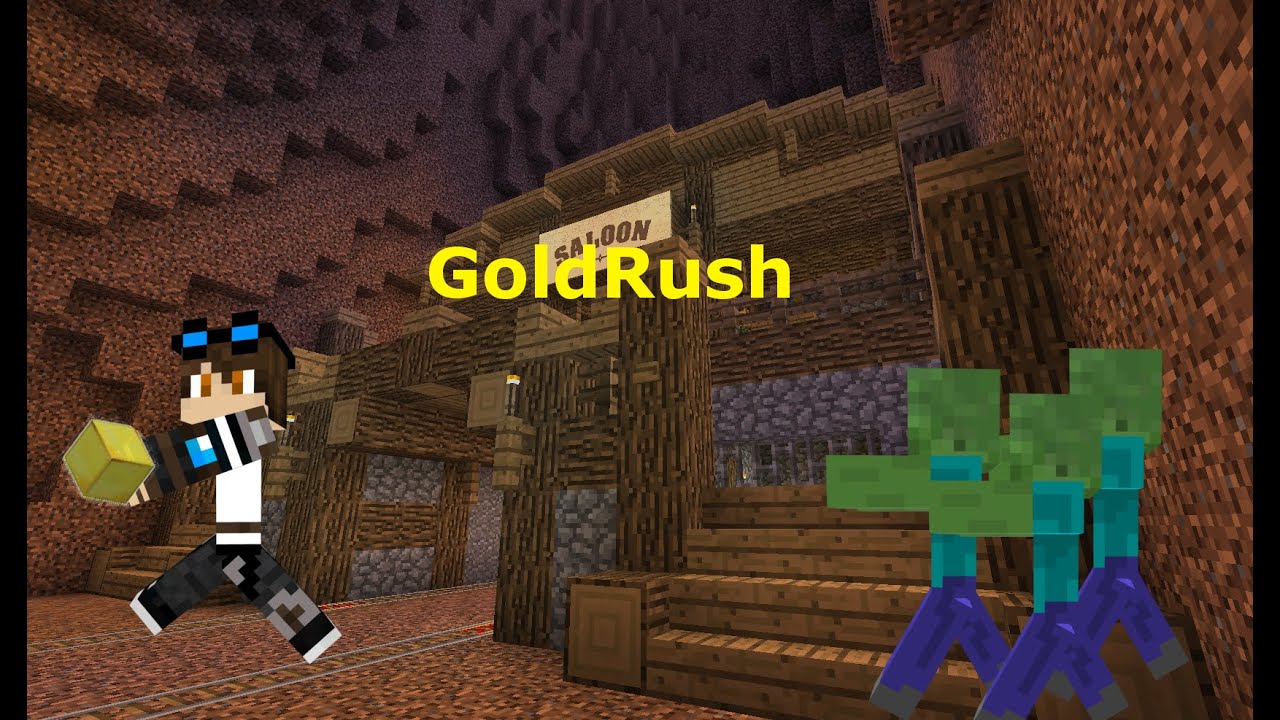 Map Minecraft | Goldrush [1.8] - YouTube
