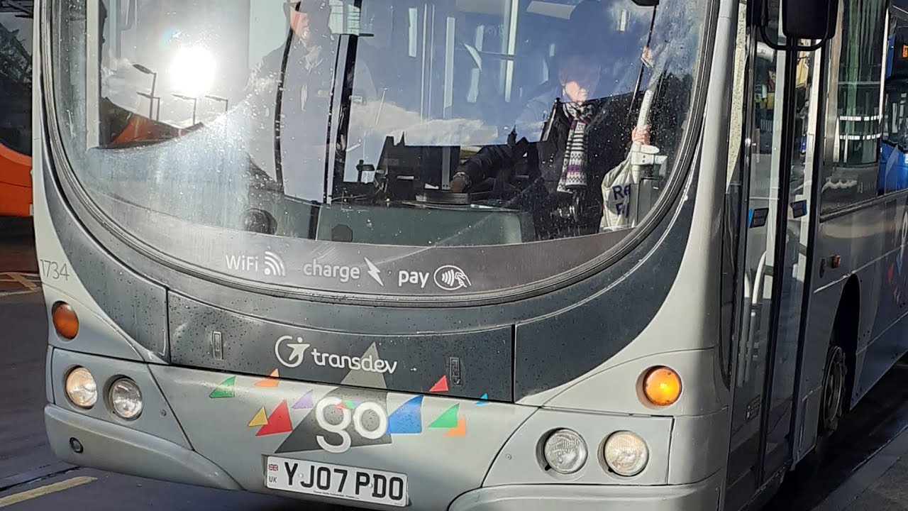 transdev rosso volvo b7rle wright eclipse urban 1734 YJ07 PDO on the ...