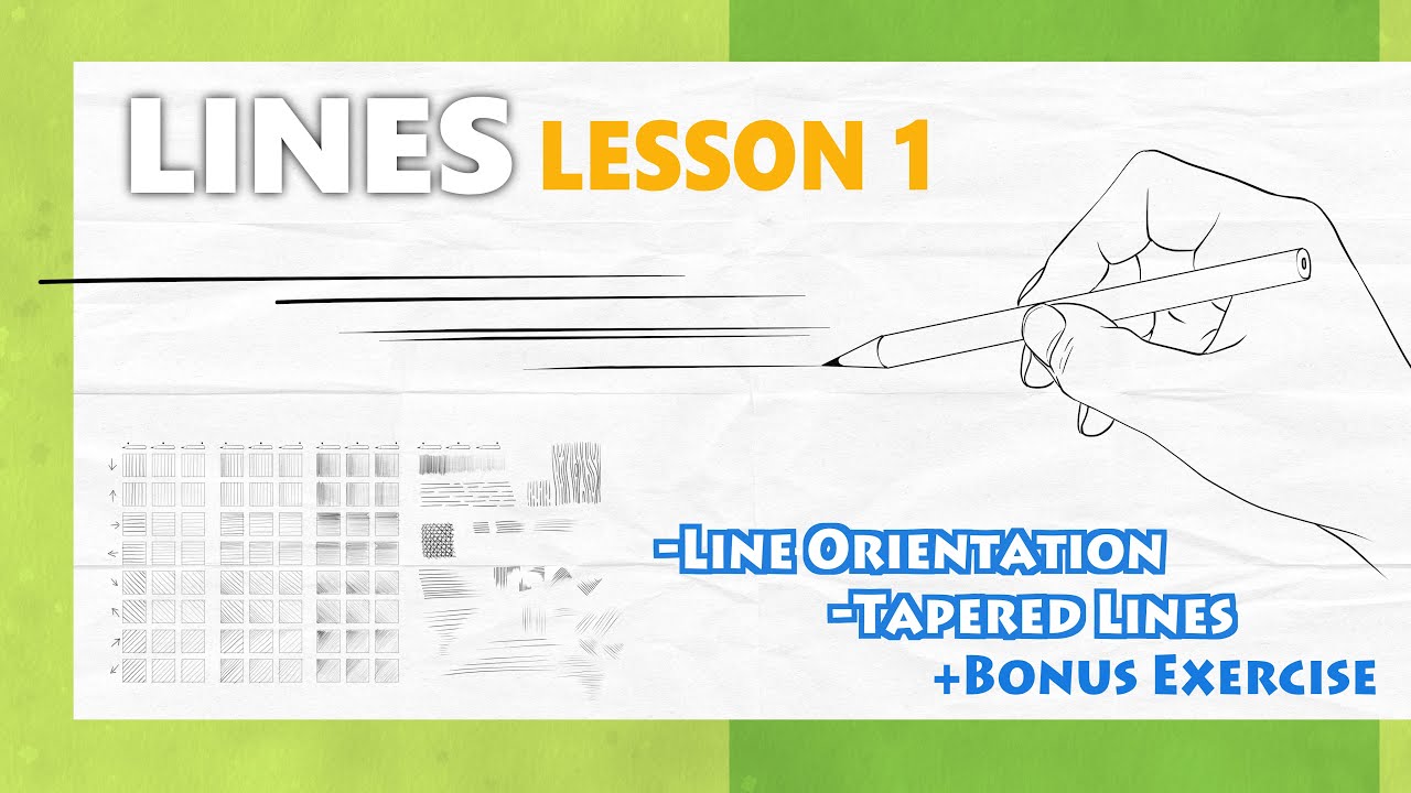 Master Lines: The Ultimate Beginner's Drawing Tutorial [Part 1] - YouTube