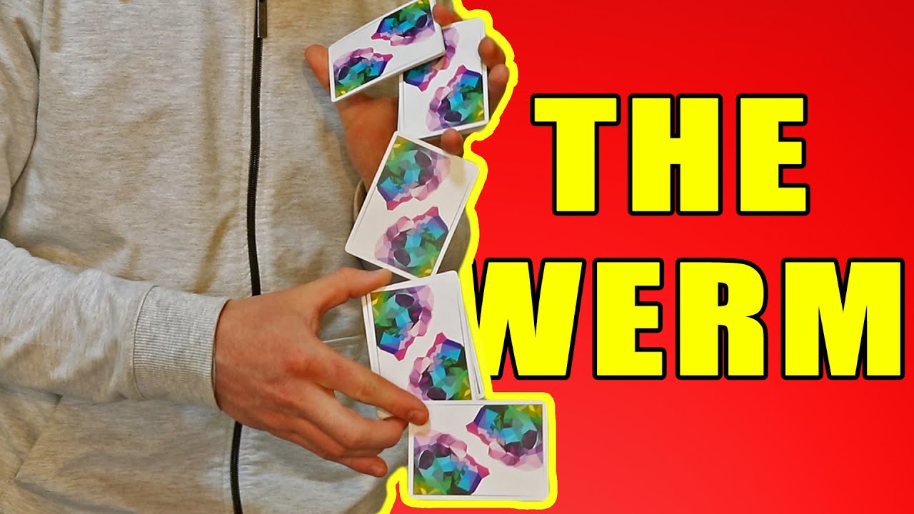 HIHETETLENÜL Látványos Kártyafogás | The Werm Magyarázat | Cardistry ...