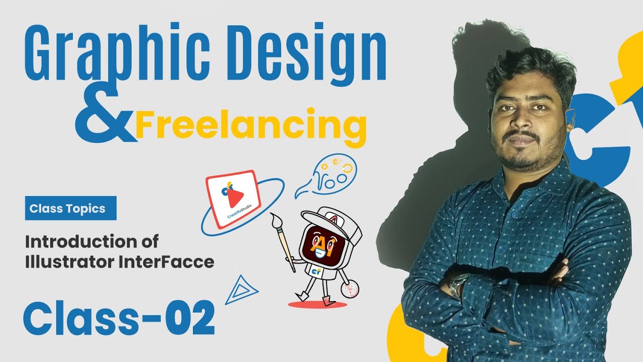 Graphic Design and freelancing with Illustrator | Class 2 - YouTube