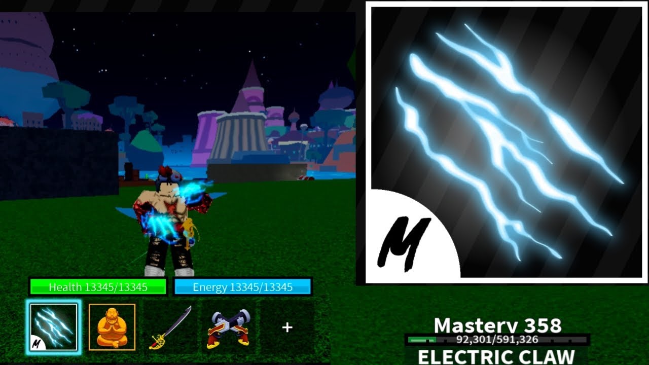 BLOX FRUITS TODAY WE ARE MASTERING ELECTIC CLAW! - YouTube