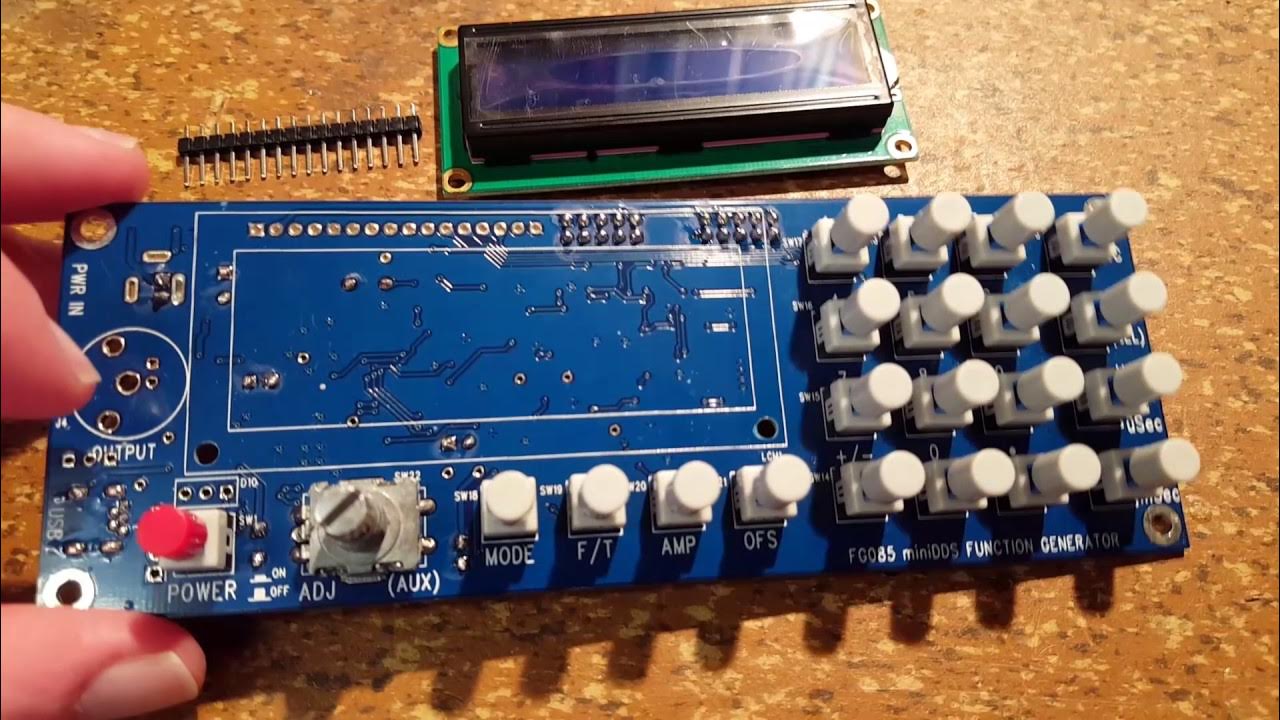 Building the FG085 Arbitrary Function Generator (1/2) - YouTube
