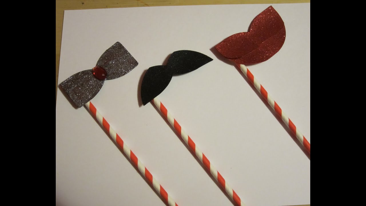 Tutorial: Make Photo Booth Props Using We R Memory Keepers Alphabet ...