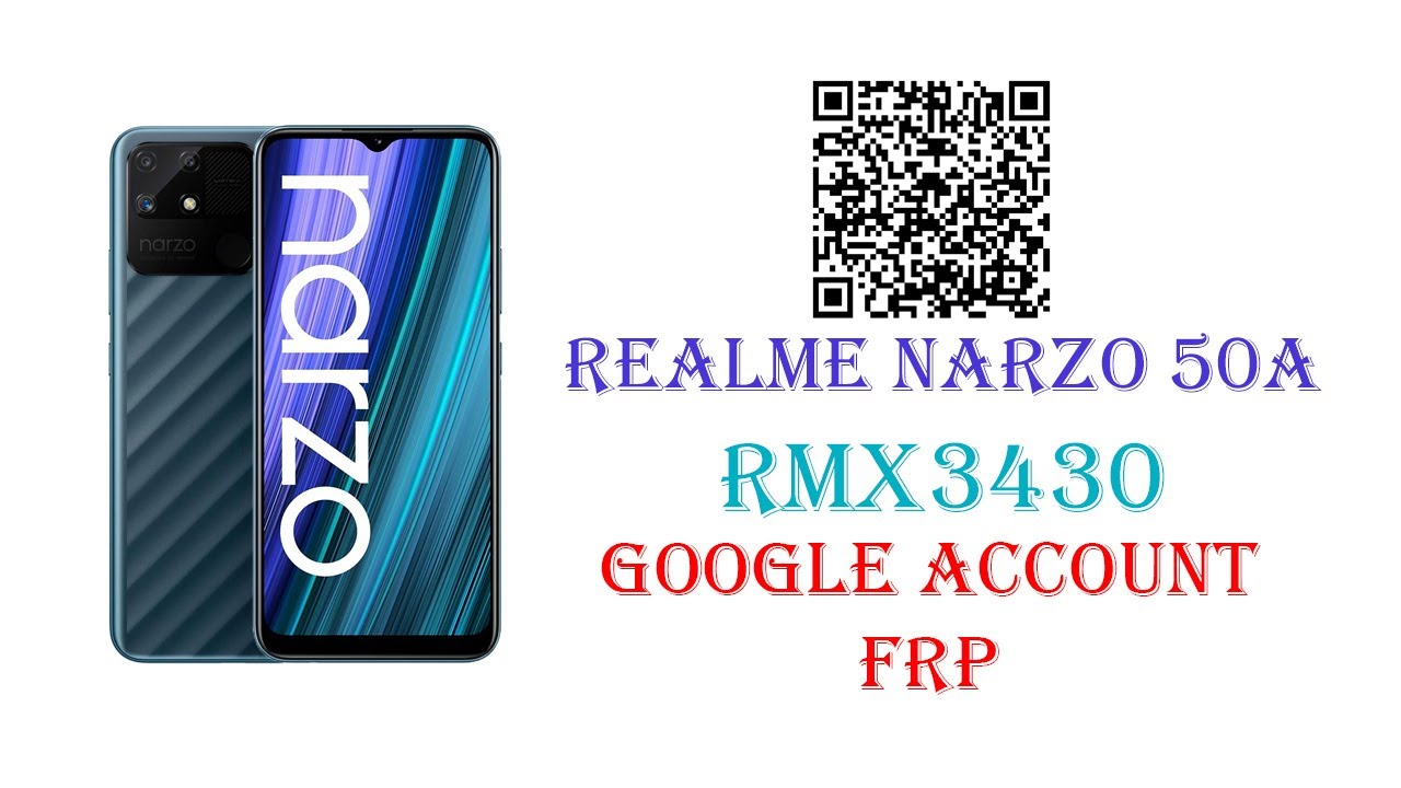 How to Bypass Google account FRP on Realme Narzo 50A RMX3430 Видалити ...