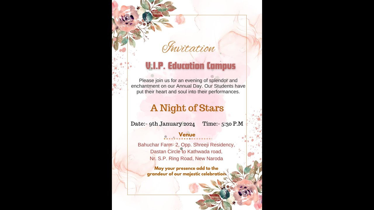 ANNUAL FUNCTION 2023-24 (A NIGHT OF STARTS=PART-2) - YouTube